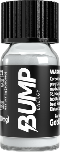 BUMP ENERGY™ – Got A BUMP? Snortable Energy Powder
