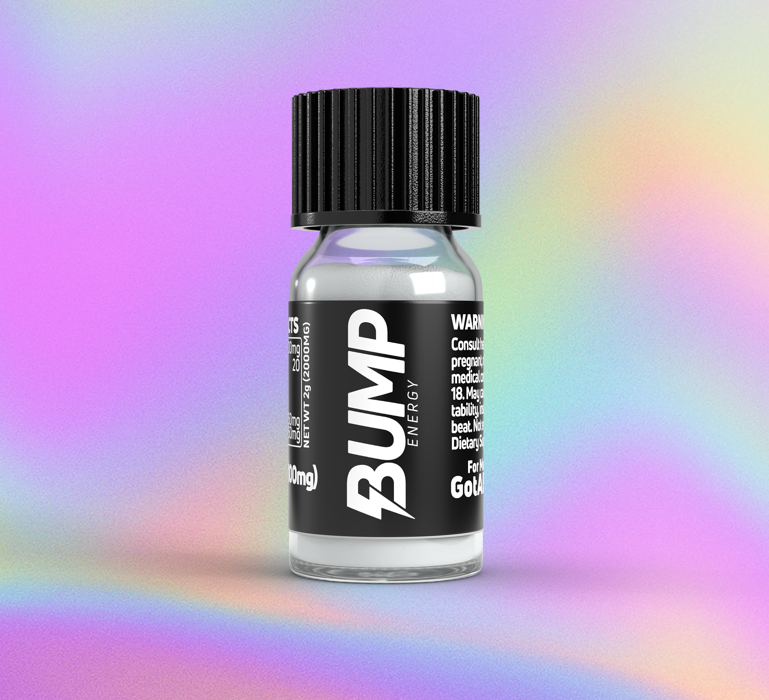 BUMP ENERGY™ – Got A BUMP? Snortable Energy Powder